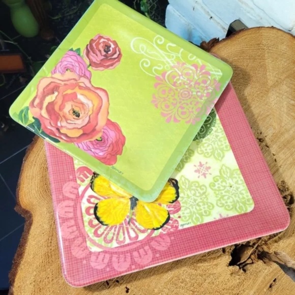 J Brinley | Dining | Outdoor Melamine Tray Set From Jennifer Brinley ...